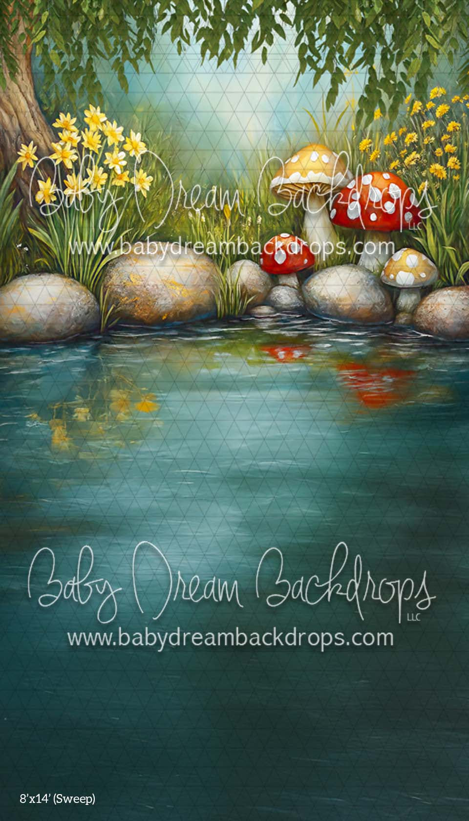 X Drop Sweep Pixie Pond (CM) – Fine Art Dream Drops