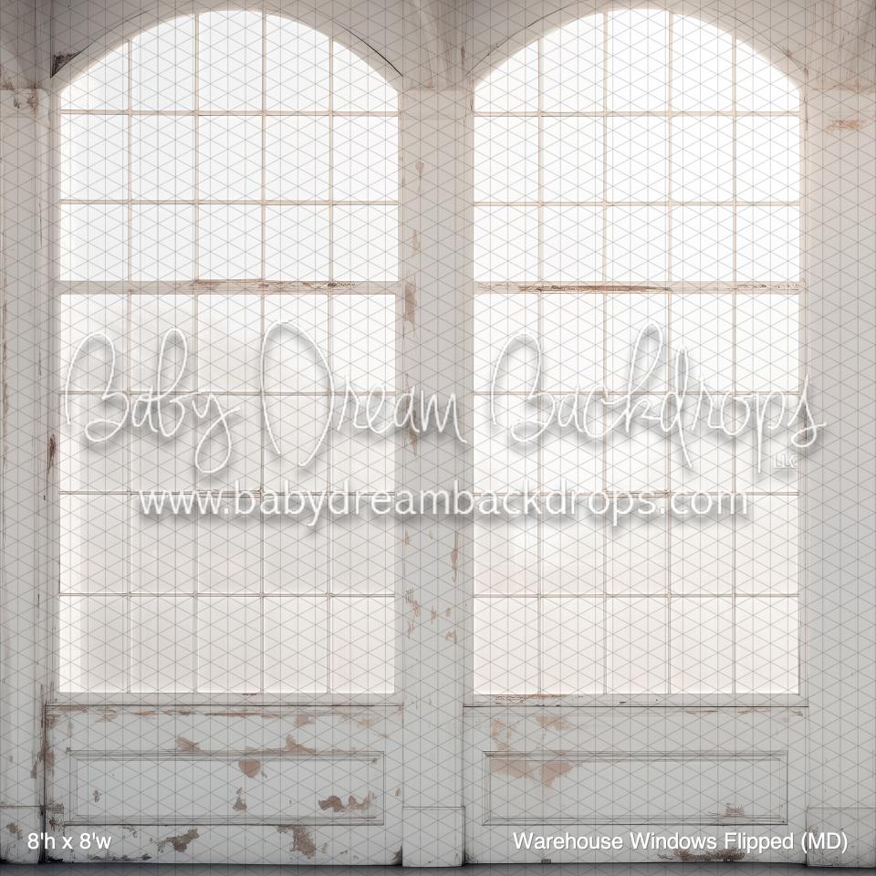 X Drop Warehouse Windows Flipped (MD) – Fine Art Dream Drops